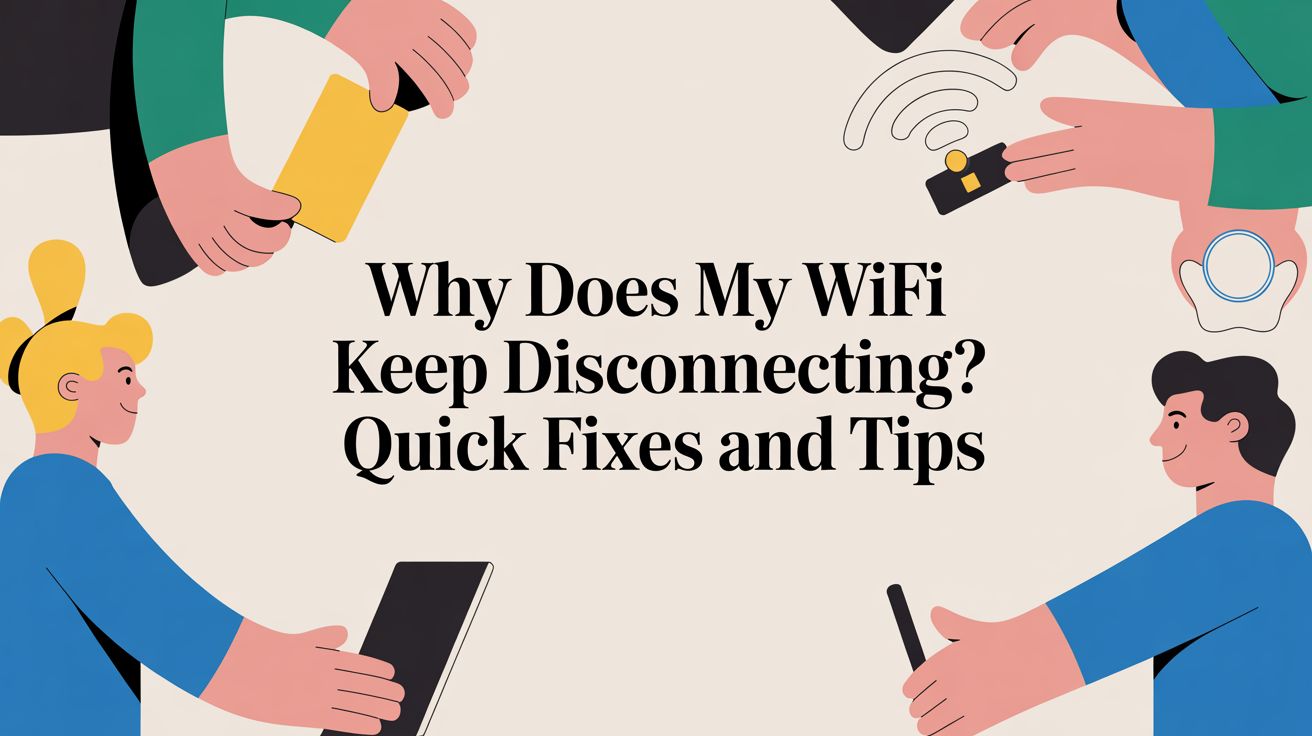 why does my wifi keep disconnecting? Quick fixes and tips - Premier Broadband
