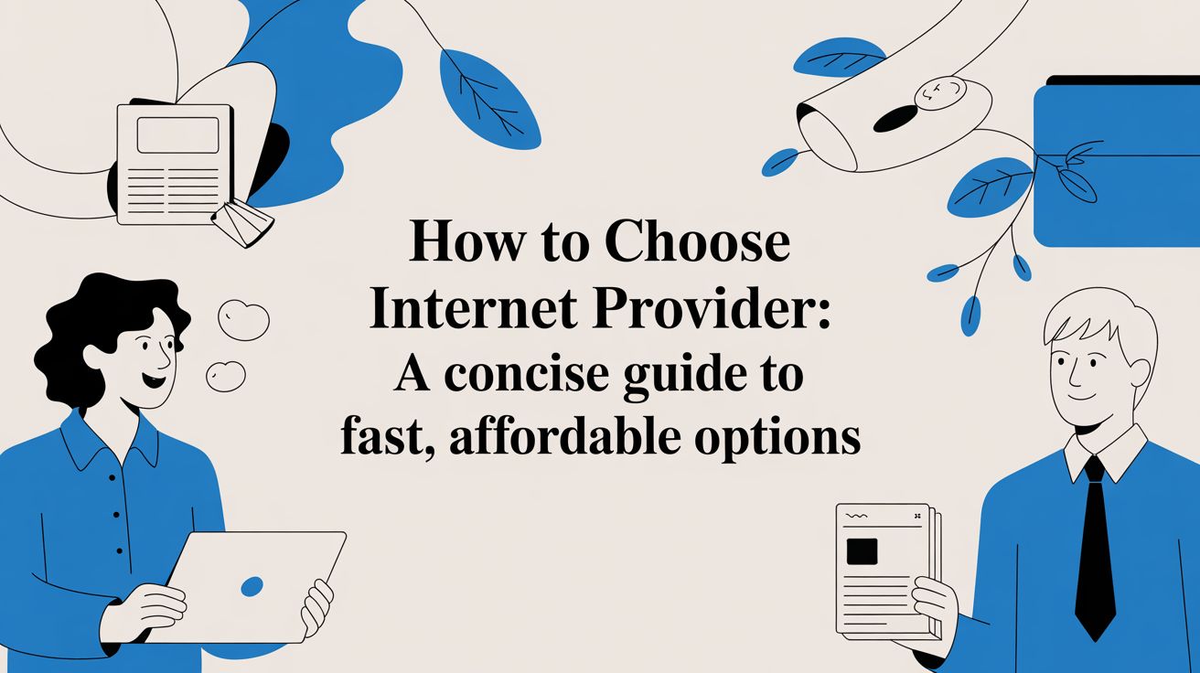 How to choose internet provider: A concise guide to fast, affordable ...