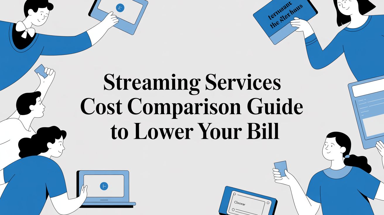 Streaming Services Cost Comparison Guide to Lower Your Bill - Premier ...